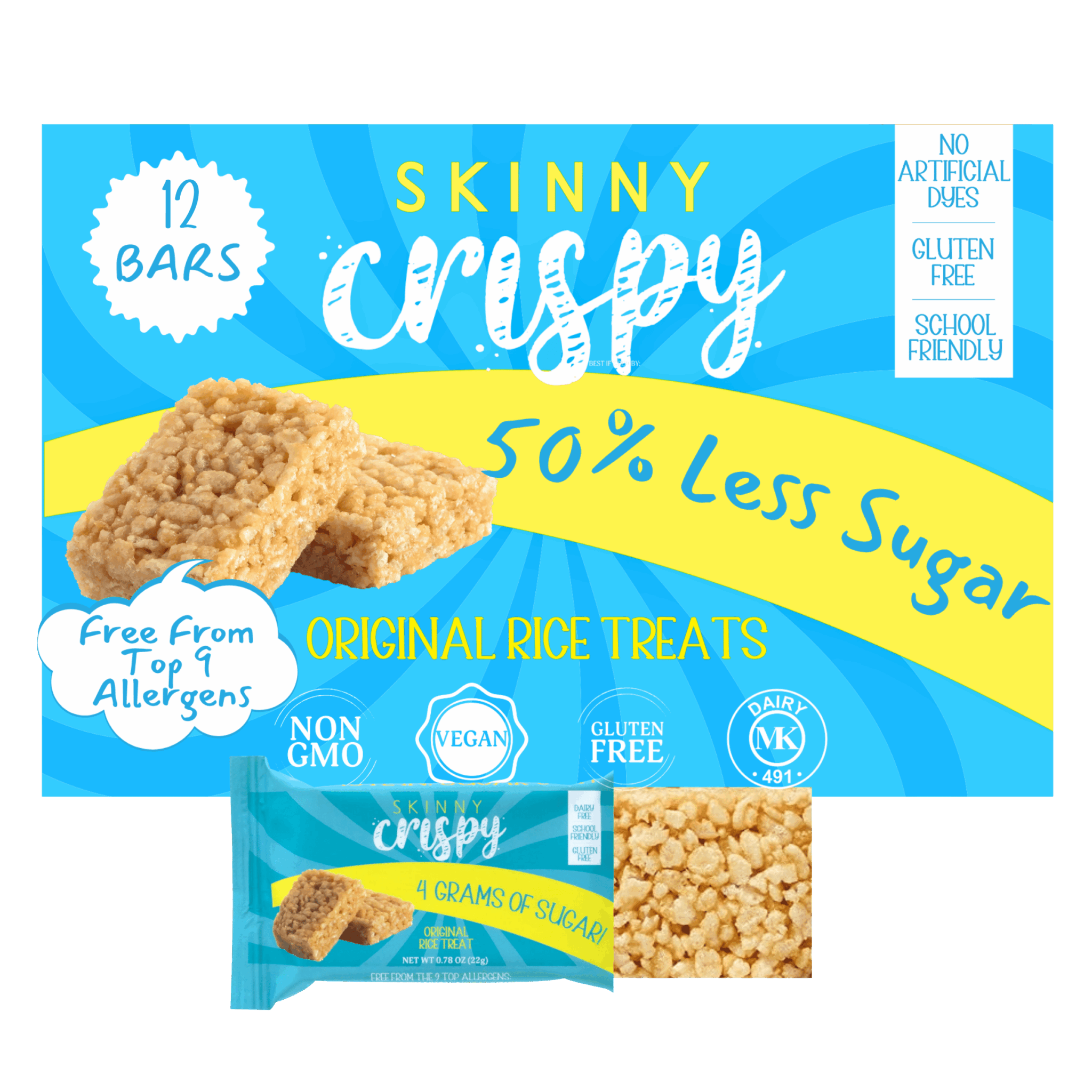 Skinny Crispy Rice Treats