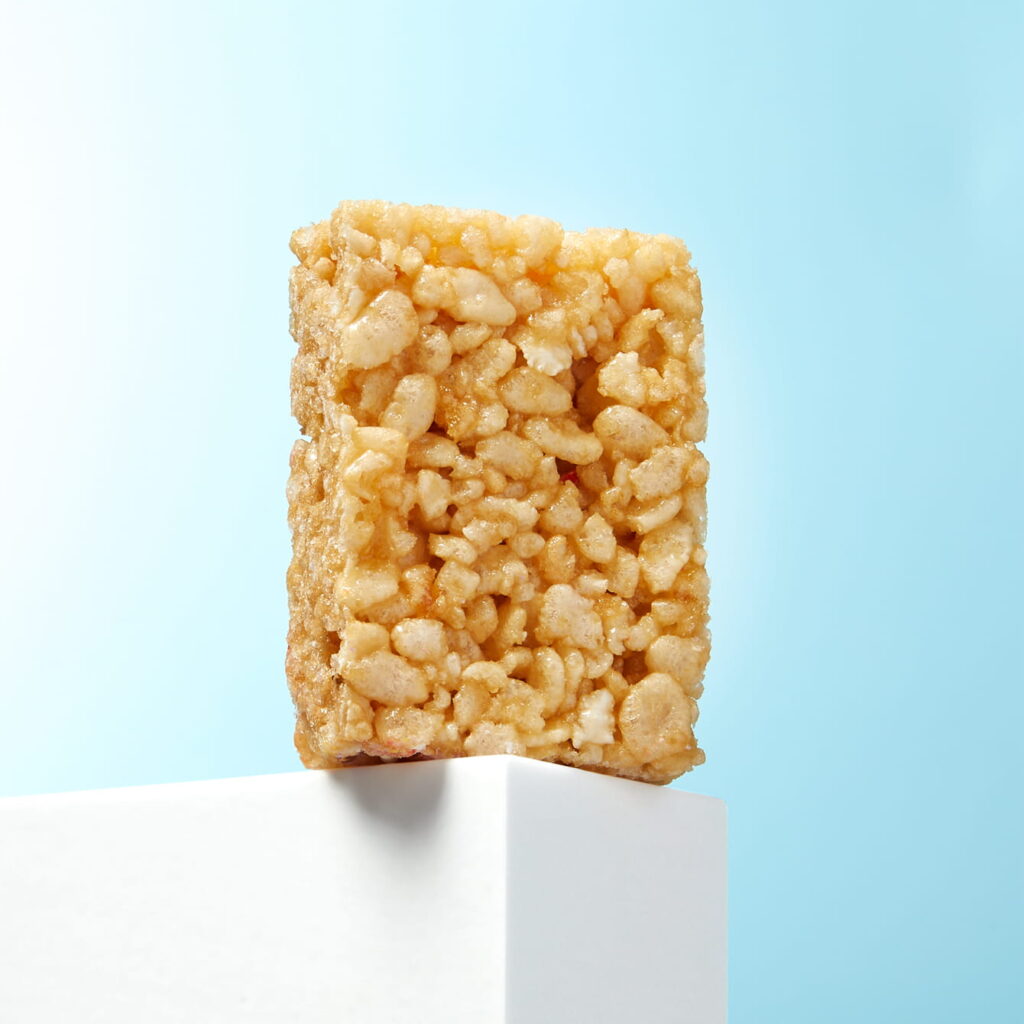 Original Vanilla Rice Treats • Skinny Crispy