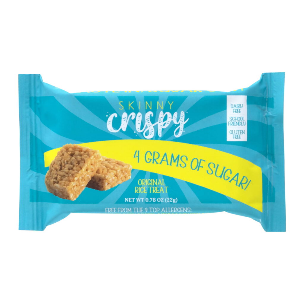 Original Vanilla Rice Treats • Skinny Crispy